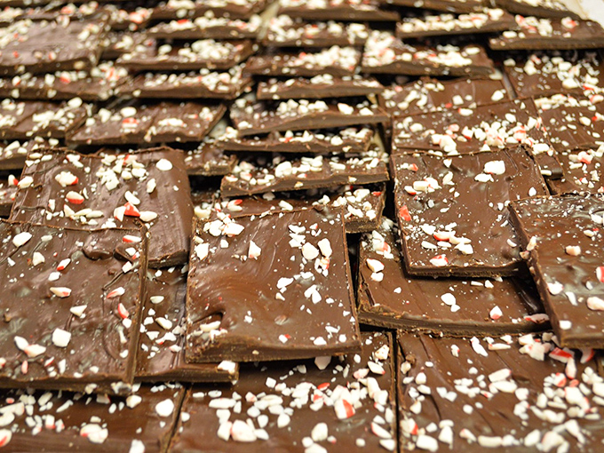 Chocolate bark that doesn't bite! These peppermint-studded slabs are what winter holiday dreams are made of&mdash;crisp, cool, and utterly irresistible.