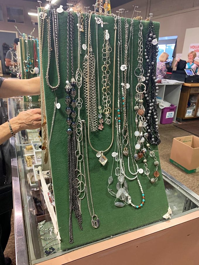 Jewelry that whispers tales of past celebrations, now ready for new wrists and necklines. Accessorizing shouldn't require a payment plan.