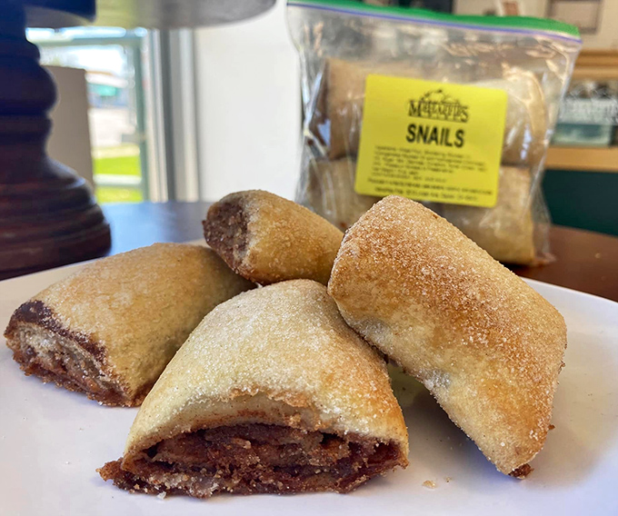 "Snails" that even the French would approve of &ndash; cinnamon-kissed pastry spirals that make you wonder why escargot gets all the fancy attention.