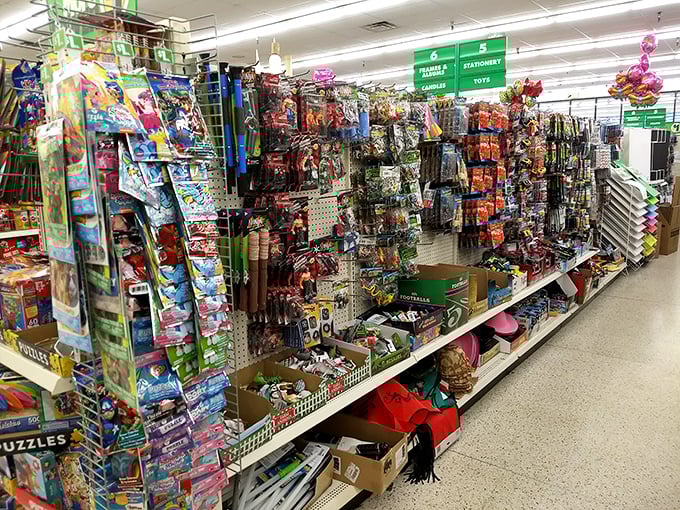 Toy aisle treasures that prove imagination doesn't need batteries or Bluetooth. Simple joys at simple prices.
