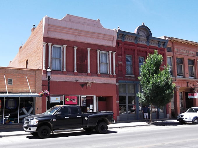 Aztec's colorful storefronts welcome visitors with the visual equivalent of "howdy neighbor" &ndash; no password required.