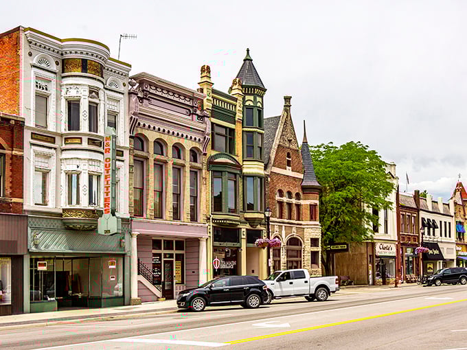 Celina's main street showcases the kind of architecture that makes you wonder why we ever switched to strip malls.