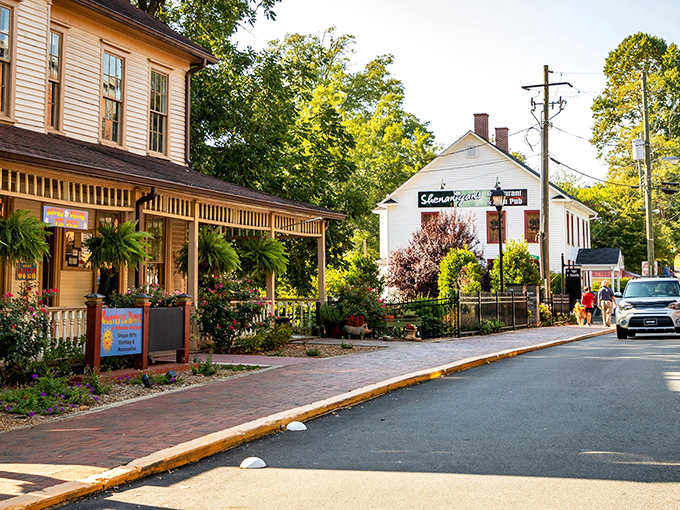 Dahlonega's historic buildings stand like guardians of affordable mountain living, where retirement dreams come with a view. 