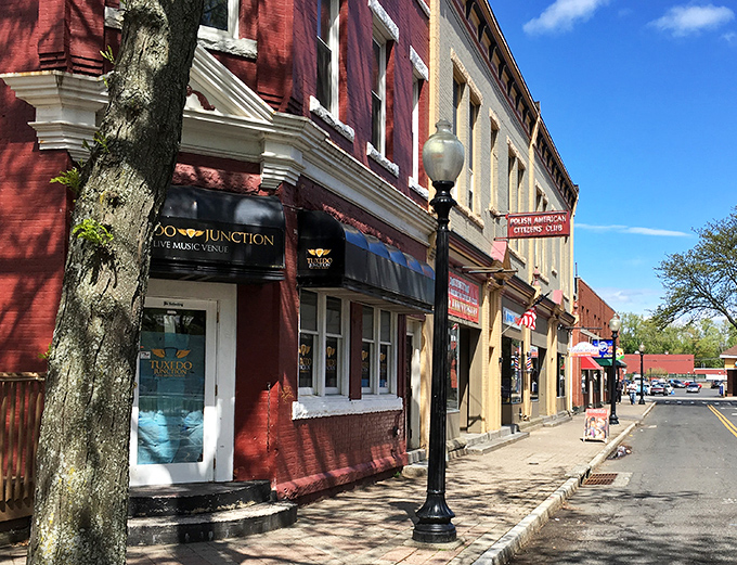 Danbury's historic downtown architecture features beautiful brick buildings that have stood the test of time.