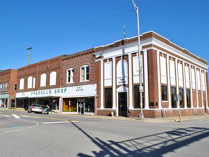 Dickson's historic buildings stand like old friends catching up on the corner, trading stories that span generations of small-town life.