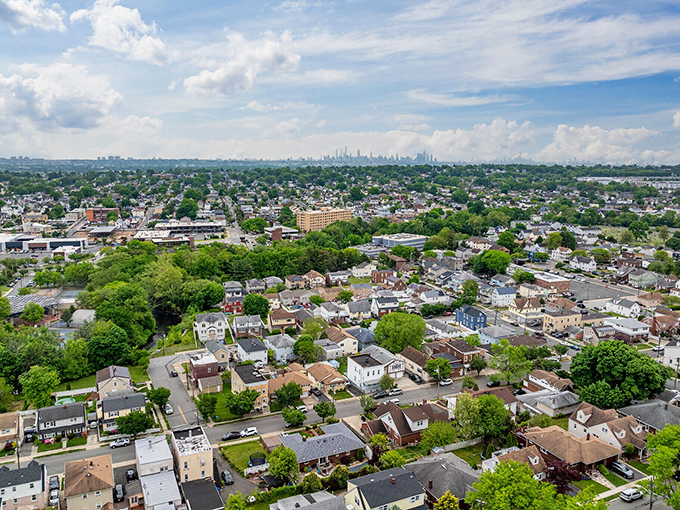 From this aerial view, Lodi's proximity to major medical centers becomes clear while maintaining its affordable appeal.