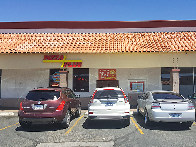 Pizza Plus proves great pizza hides in plain sight. This strip mall gem is Nevada's delicious secret. 