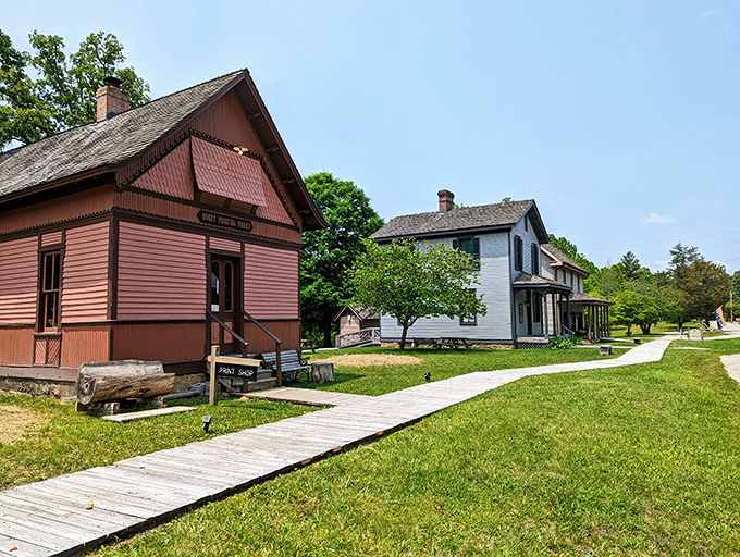 These preserved wooden buildings in Rugby tell stories of English idealists who dreamed big in Tennessee hills.
