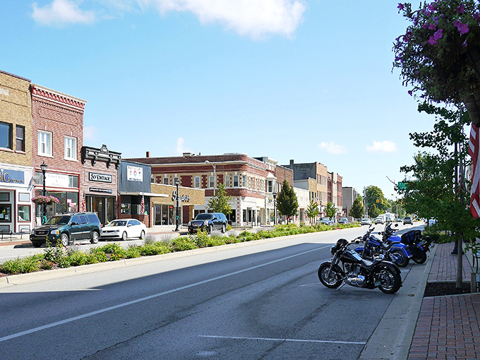 Sturgis' main street offers a slice of Americana where you can still find locally-owned shops and friendly faces.