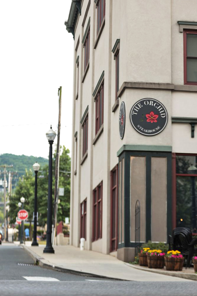 The Orchid's elegant sign marks the spot where East meets West on your plate. Fusion flavors in historic Bethlehem.
