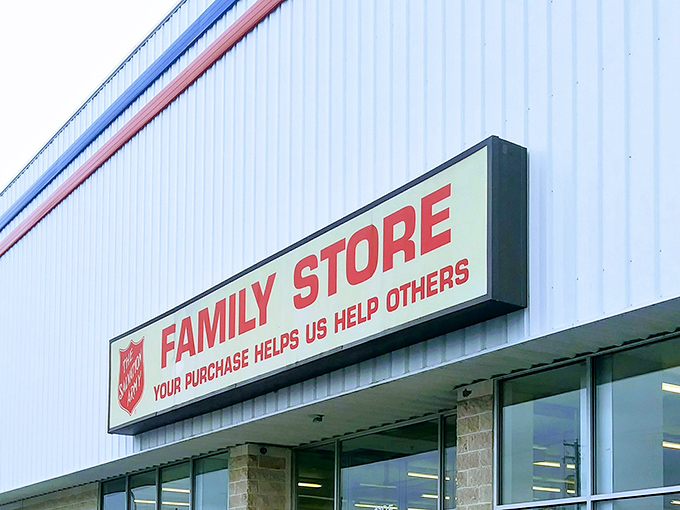 The Salvation Army's iconic sign promises more than just bargains&mdash;it offers purpose with every purchase.