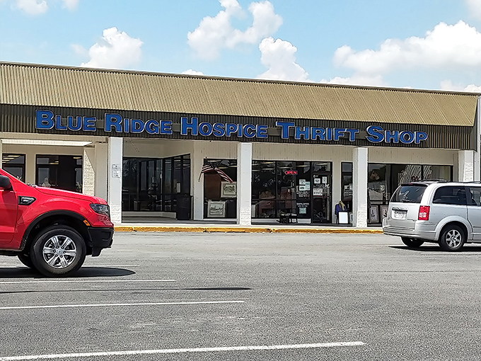 The simple storefront houses complex goodness &ndash; quality secondhand items that fund end-of-life care for those who need it most.