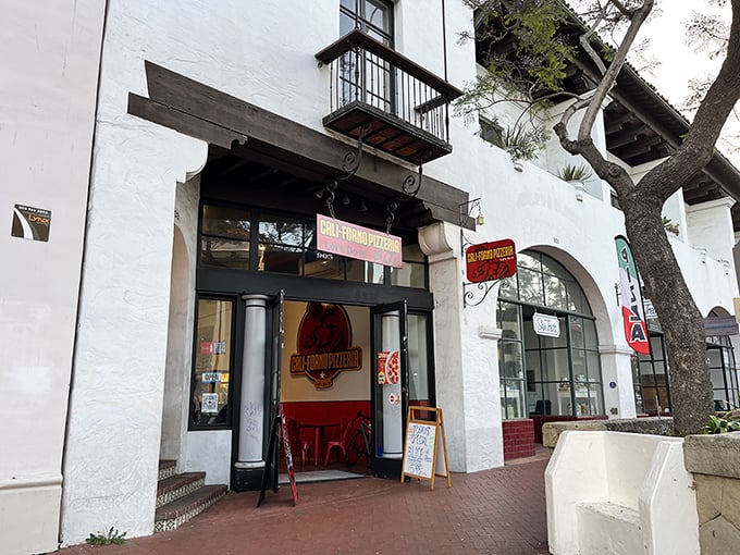 That "Let's Do It" banner isn't just an invitation &ndash; it's practically a command to treat yourself to Santa Barbara's finest slices.