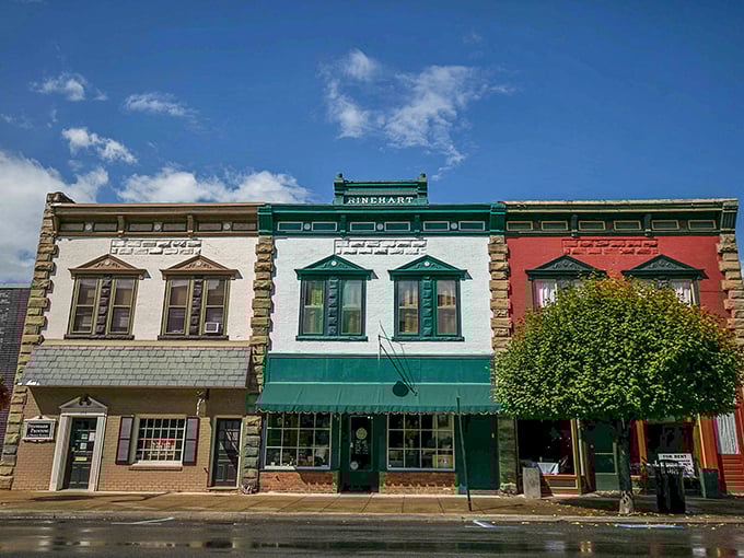 The stone and brick buildings of Covington stand as testaments to a time when things were built to last.