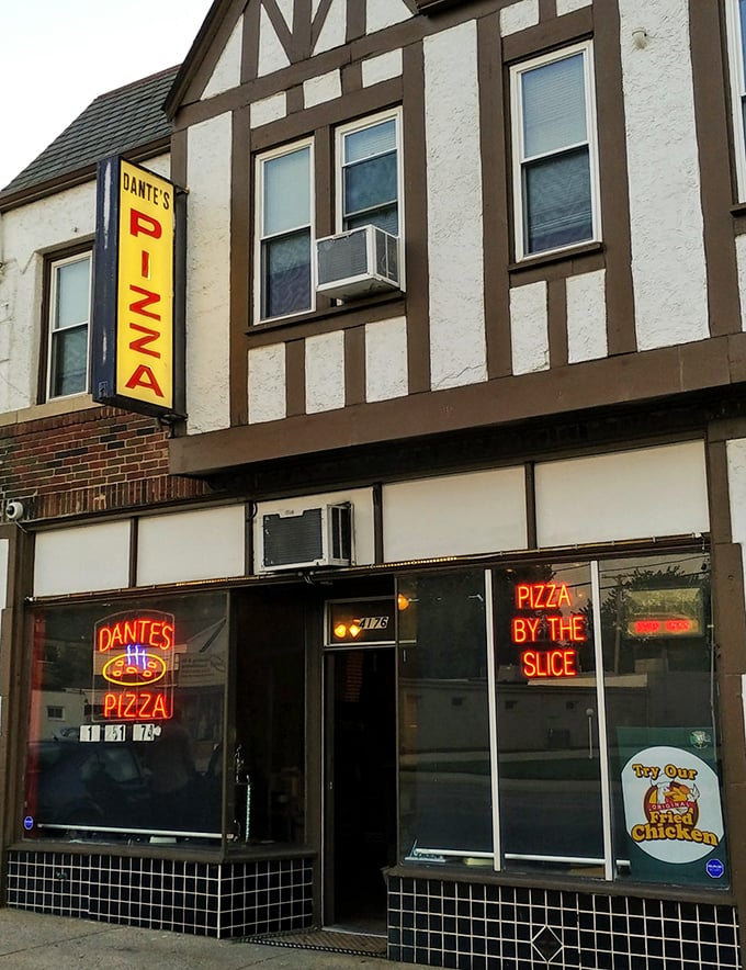 Classic neighborhood joint where the neon signs promise authentic flavors worth the drive.