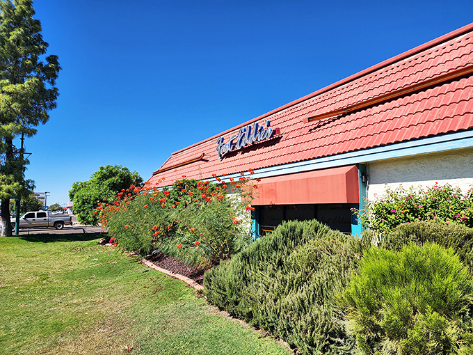 Hidden behind a modest exterior, Fast Eddie's red-roofed time capsule serves breakfast worthy of a special occasion, even on a Tuesday.
