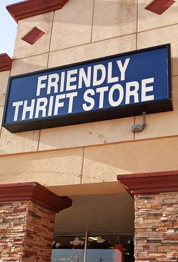 Red sale flags flutter in the Oklahoma breeze, announcing deals that make already affordable treasures even sweeter.