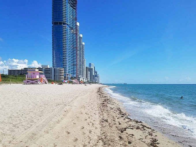 Sometimes the perfect beach day is simply about finding your own quiet corner of coastal paradise.