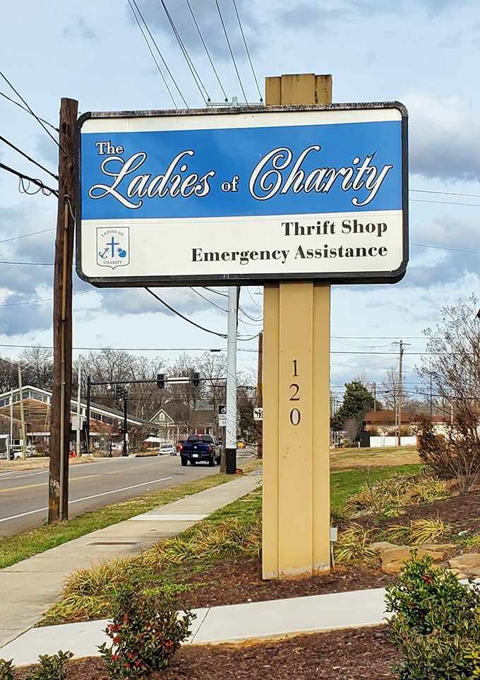 Community care disguised as a thrift store! This unassuming building houses decades of tradition and treasures that support local families.