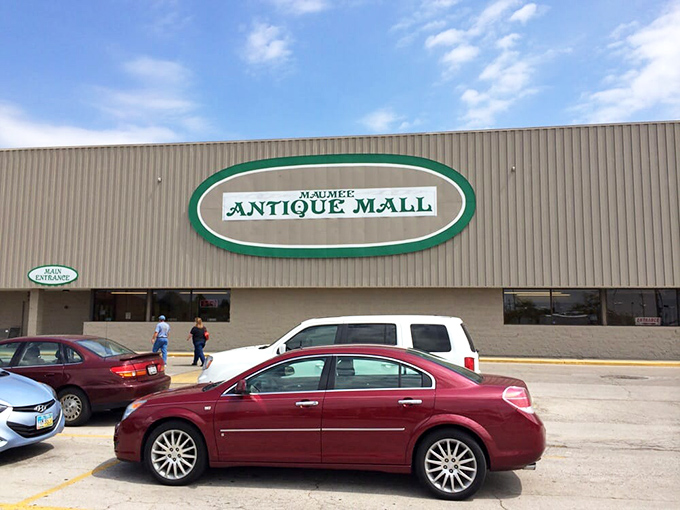 This massive tan building houses enough history and collectibles to keep you exploring for days.