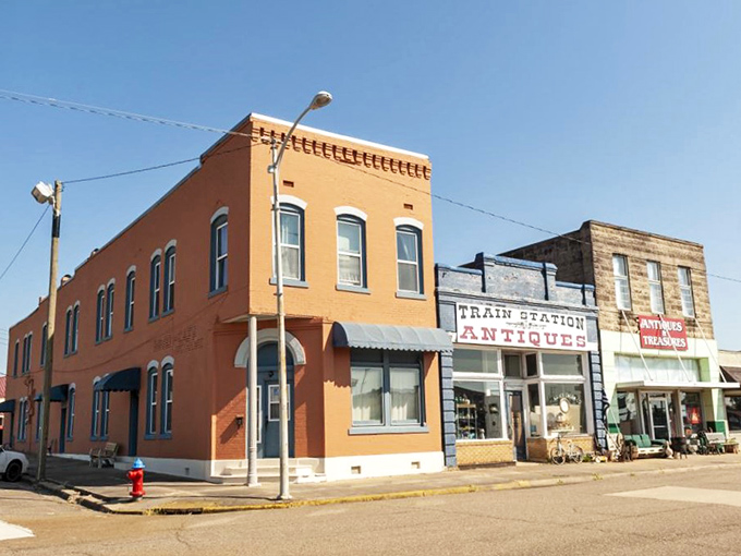Downtown Mena's historic buildings have stood the test of time, housing businesses where "browsing" is still encouraged.