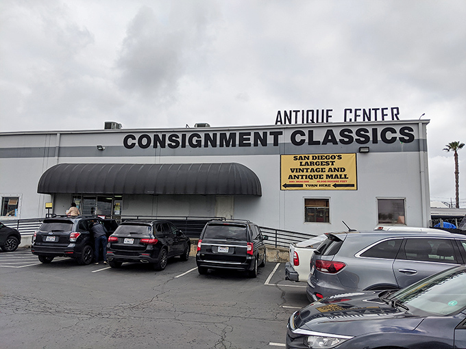 San Diego's largest antique mall doesn't need fancy curb appeal &ndash; the treasures speak for themselves.