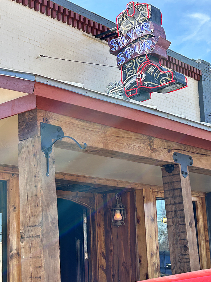 Wooden beams strong enough to support a century of stories – and your expectations for an unforgettable steak.