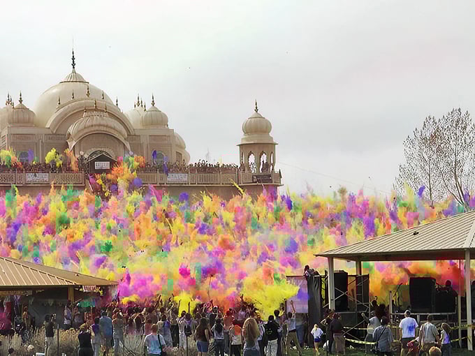 The vibrant colors of Spanish Fork's cultural celebrations light up the community. Who needs Broadway when you have this?