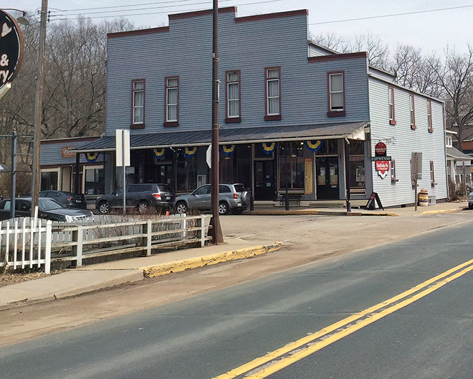 Stockholm may be tiny, but its historic buildings pack plenty of character. That blue storefront is calling my name!