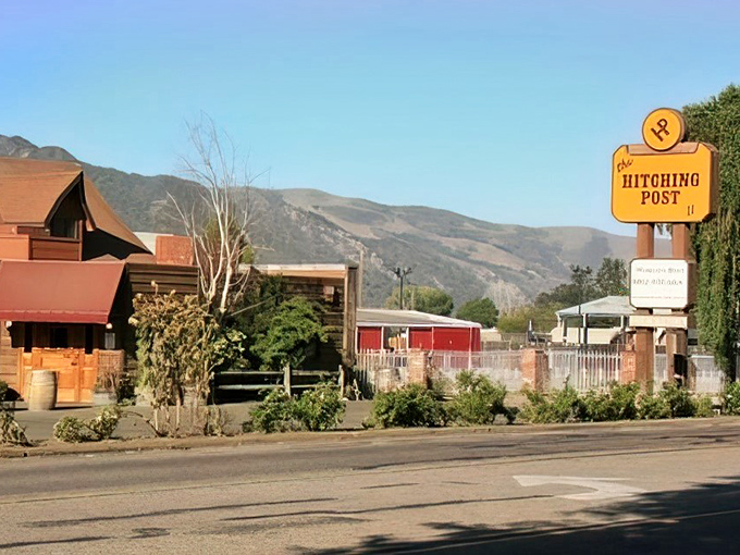 Mountains frame the Hitching Post II &ndash; a pilgrimage site for steak lovers and "Sideways" fans alike.