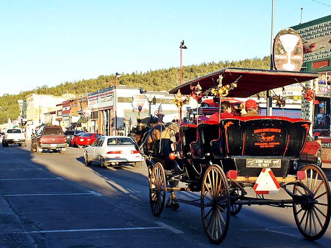 The quaint church in Williams welcomes visitors with classic small-town charm &ndash; Norman Rockwell would have loved this scene.