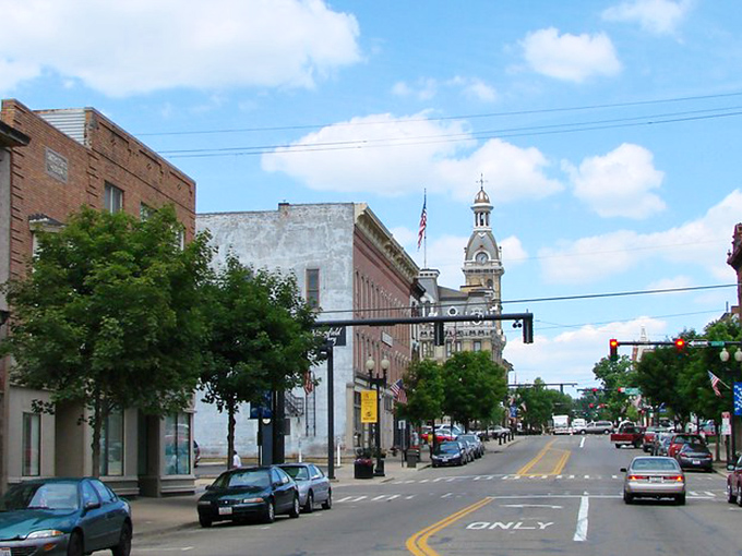 The tree-lined streets of Wooster create picturesque views that come with the town's surprisingly affordable cost of living.