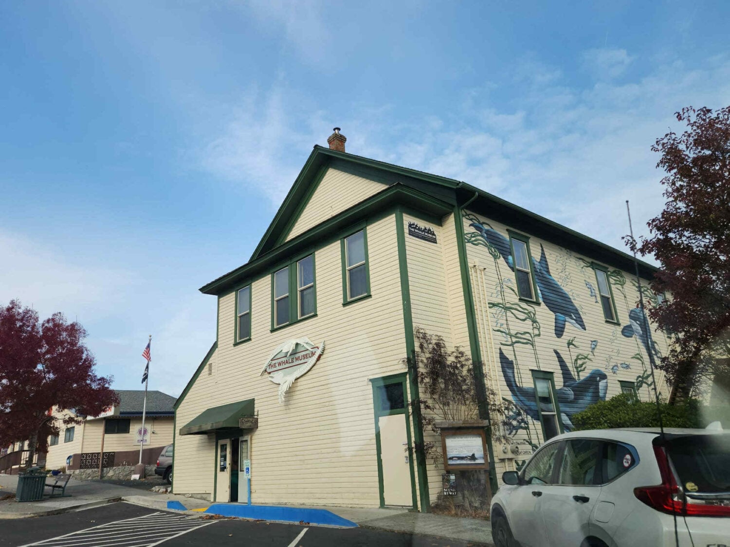 The Whale Museum's charming exterior belies the magnificent creatures celebrated within&mdash;much like the unassuming waters that hide orcas, humpbacks, and minkes.