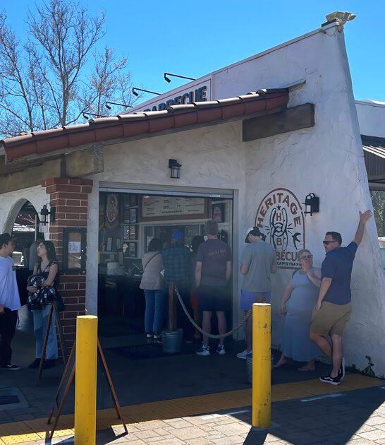 california barbecue joint experience ftr
