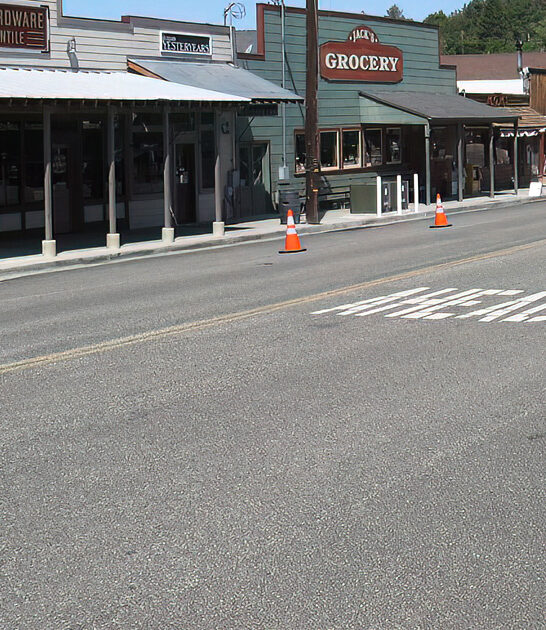 california scenic mountain town ftr