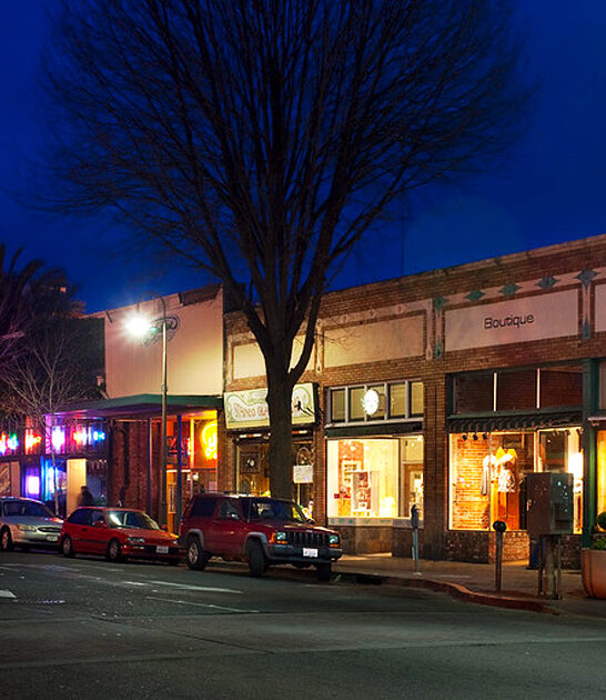 california stunning postcard town ftr