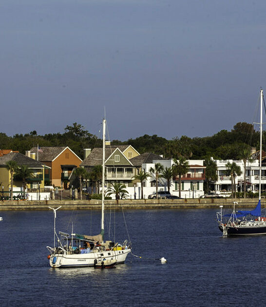 gorgeous town florida postcard ftr