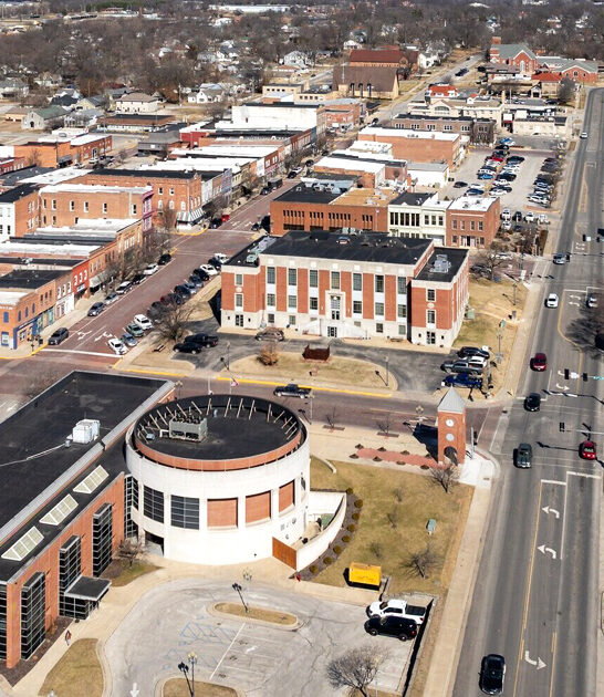 missouri postcard picturesque town ftr