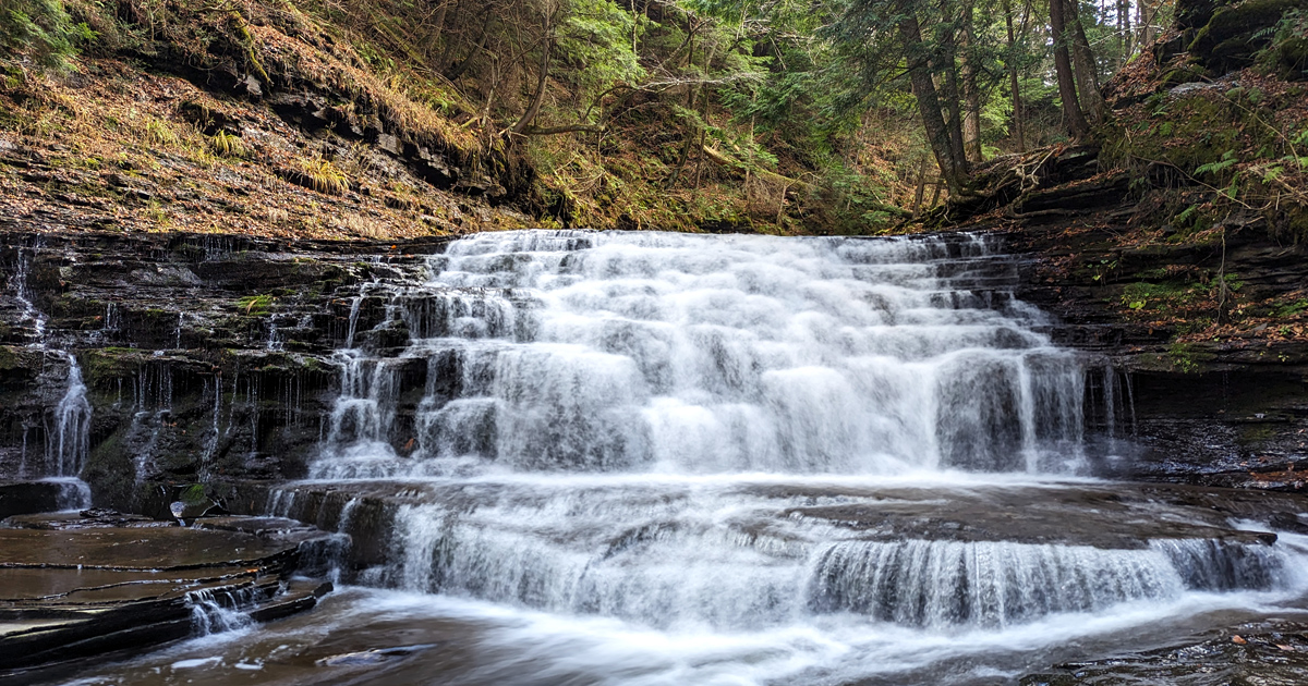 This State Park In Pennsylvania Has 3 Gorgeous Waterfalls, And Barely ...