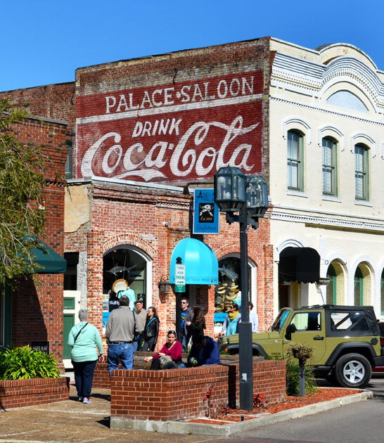 postcard florida town ftr