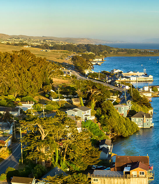 postcard seaside town california ftr