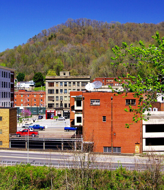 postcard west virginia town ftr