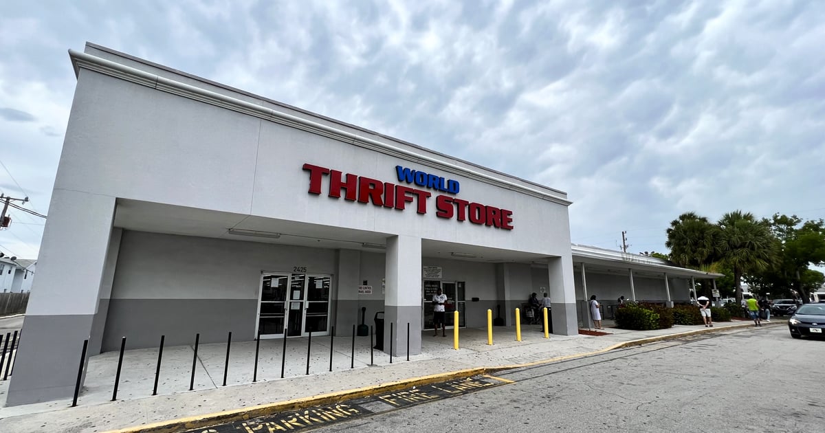 The Massive Thrift Store In Florida Where You Can Fill Your Whole Cart ...