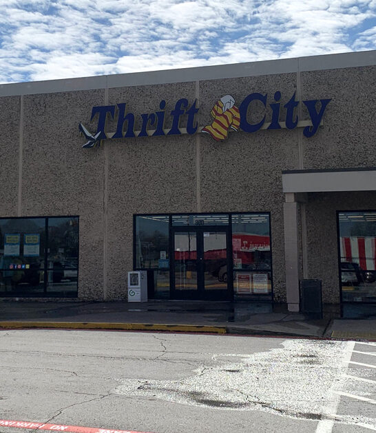 thrift store texas gigantic ftr