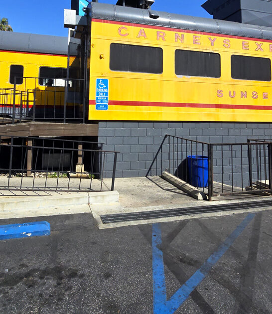 train themed california cafe ftr