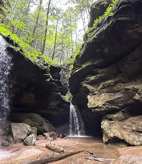 waterfall hike ohio beautiful ftr
