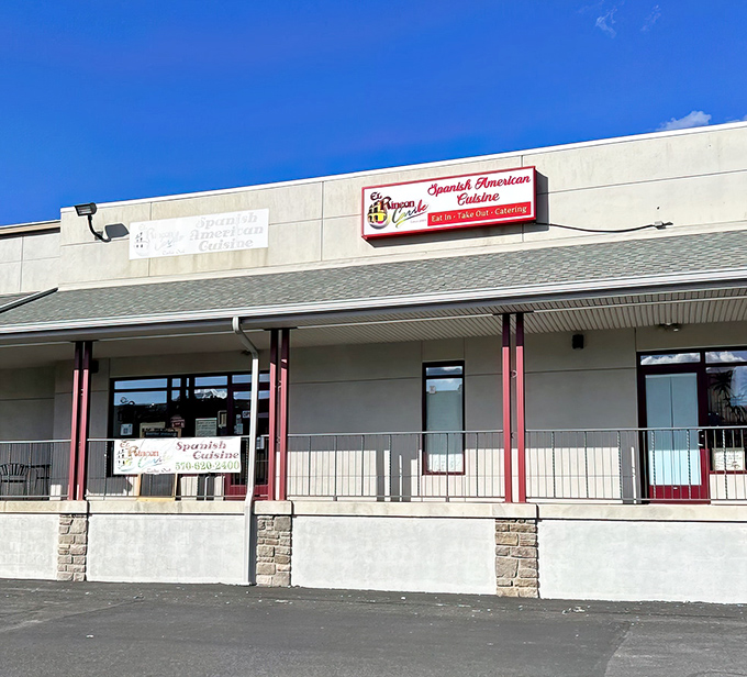 Don't let the strip mall location fool you&mdash;this unassuming exterior houses Caribbean flavors that'll transport you faster than any plane ticket.