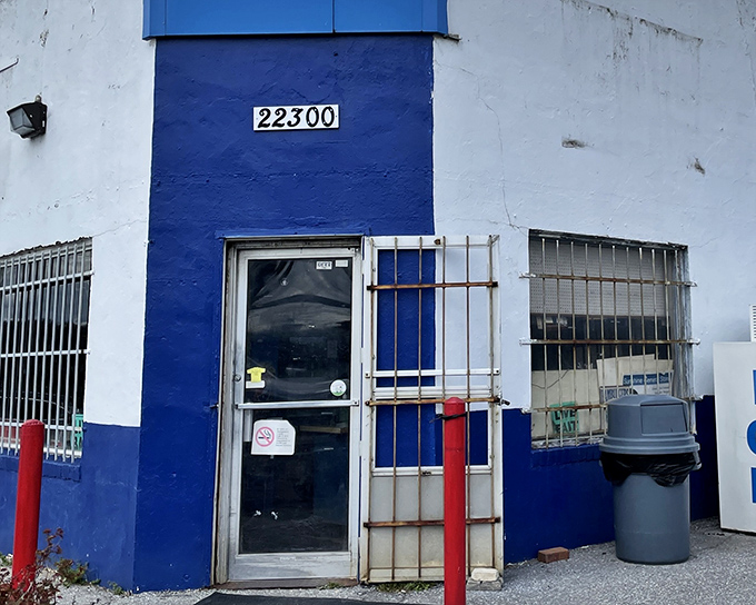 The blue and white exterior of Sunshine General Store stands as an unassuming temple of burger greatness in Brookeville. No fancy frills, just culinary thrills await inside.