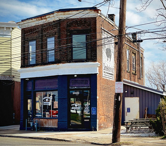 The unassuming brick exterior of Federal Hill Smokehouse hides barbecue greatness within, like finding a Picasso at a yard sale.