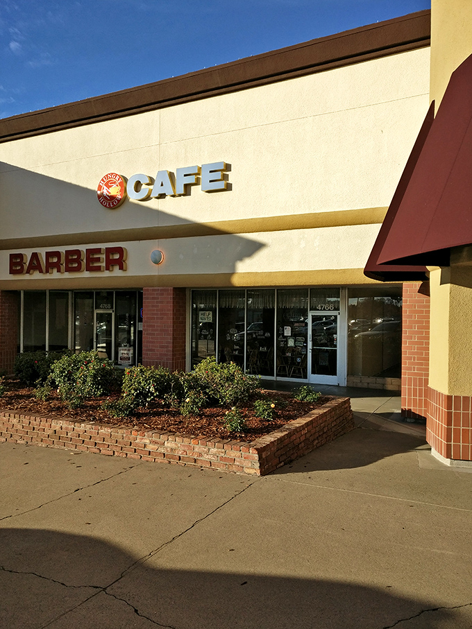 The lighthouse-inspired tower makes Hungry Hollow Cafe impossible to miss, like a beacon calling hungry travelers to breakfast paradise in Carmichael.